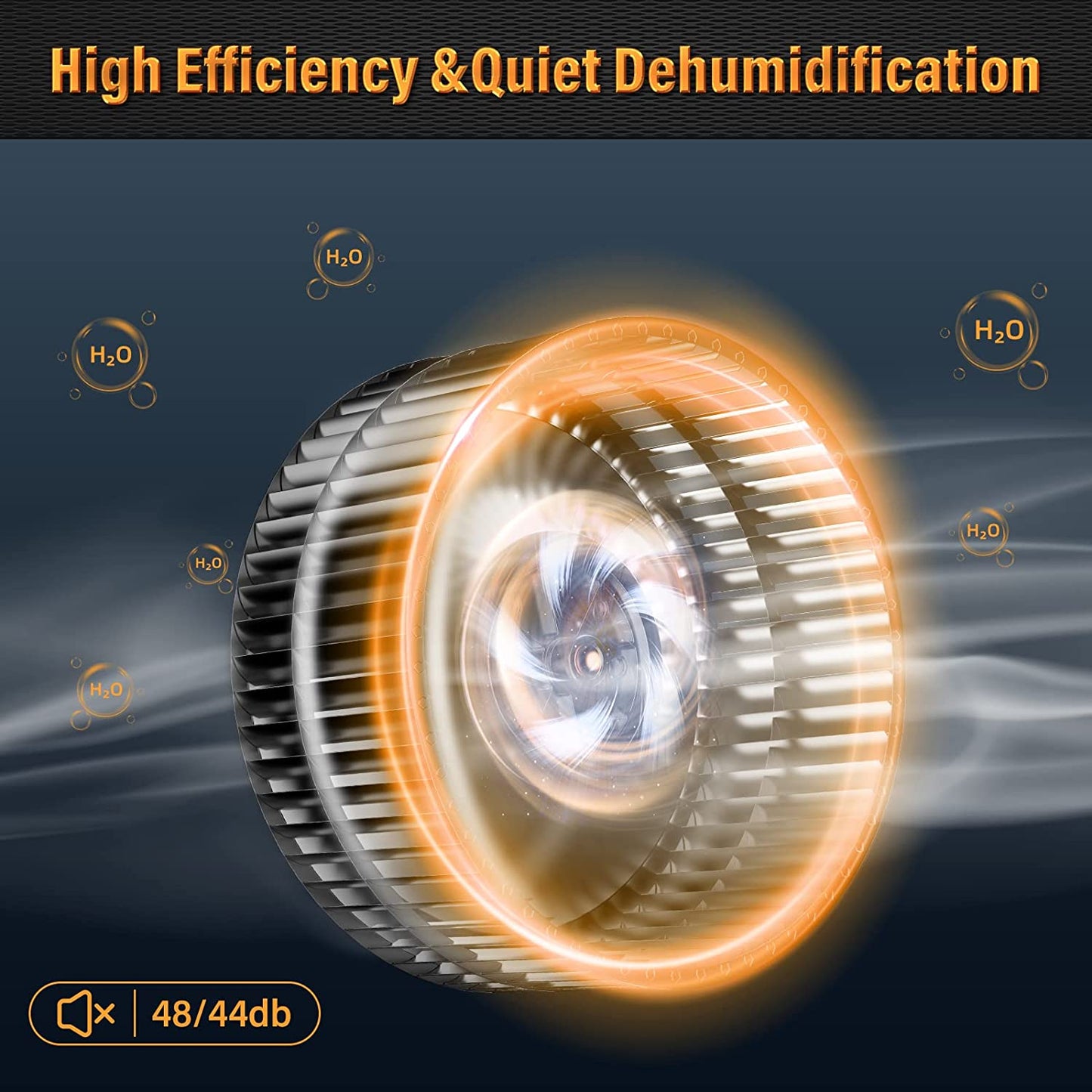DuraComfort Dehumidifier with Pump/Drain Hose - Up to 4500Sq.Ft Large
